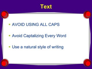 IT Presentation Principles | PPT