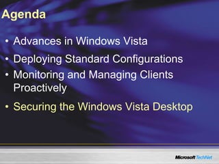 How Microsoft Technologies And Windows Vista Improve Supporting | PPT