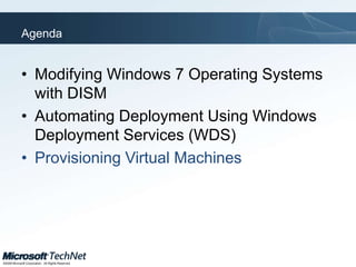Windows 7 Deployment Enhancements | PPTX