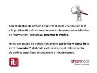 It Profile | PDF