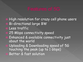 5G NETWORK | PPT