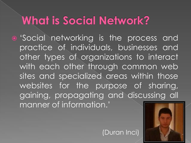 It project social network | PPTX