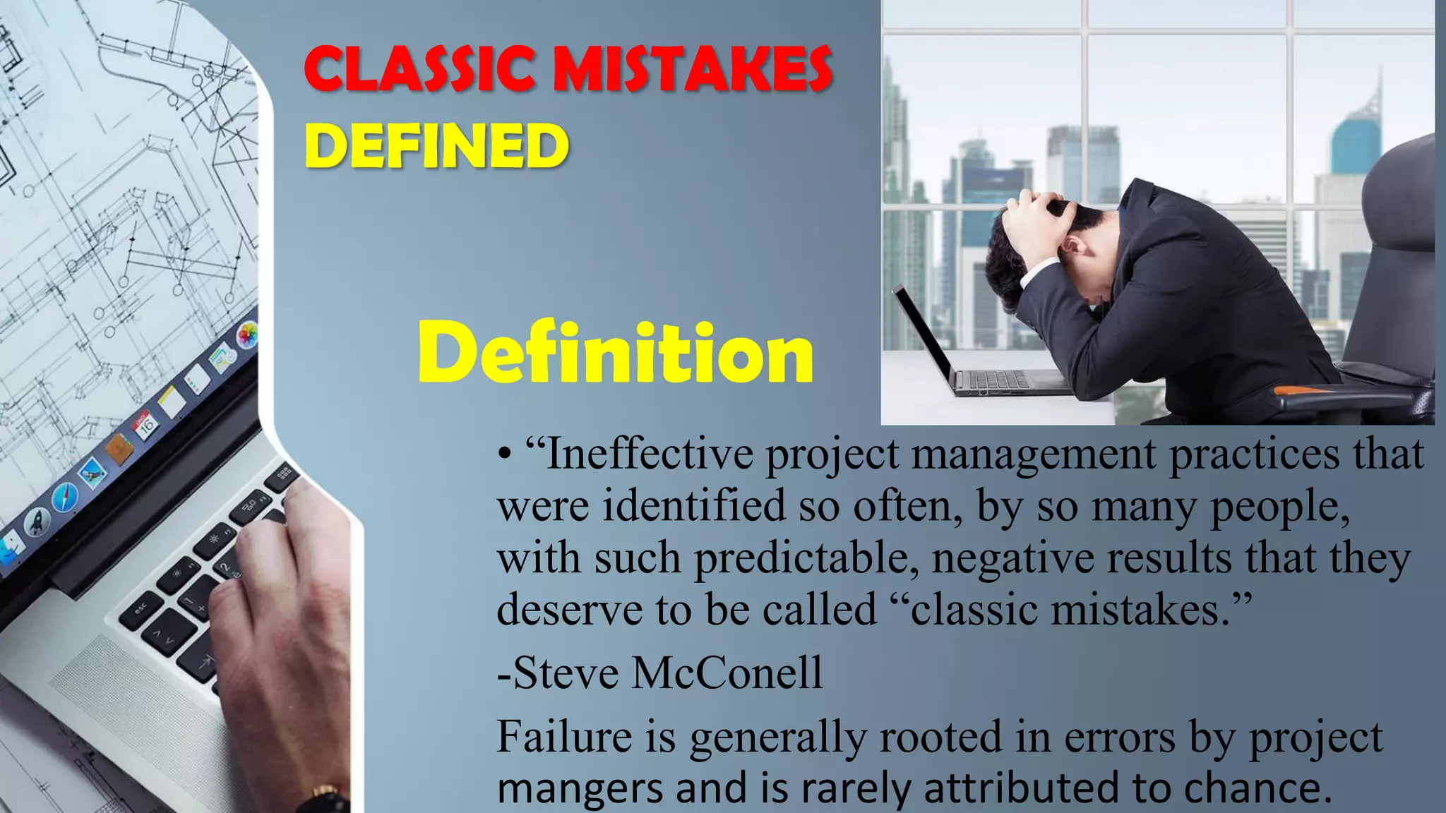 It project management infamous failures, classic mistakes, and best ...