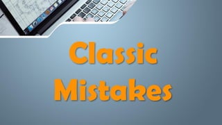 It project management infamous failures, classic mistakes, and best ...