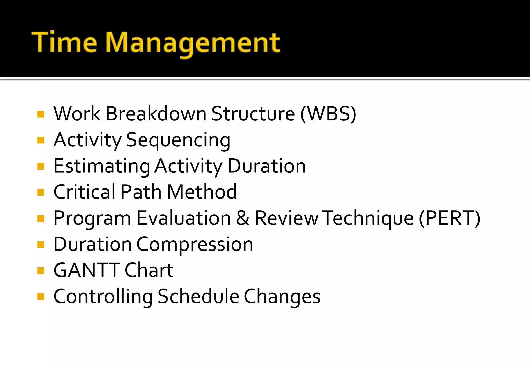 Information Technology Project Management | PPSX