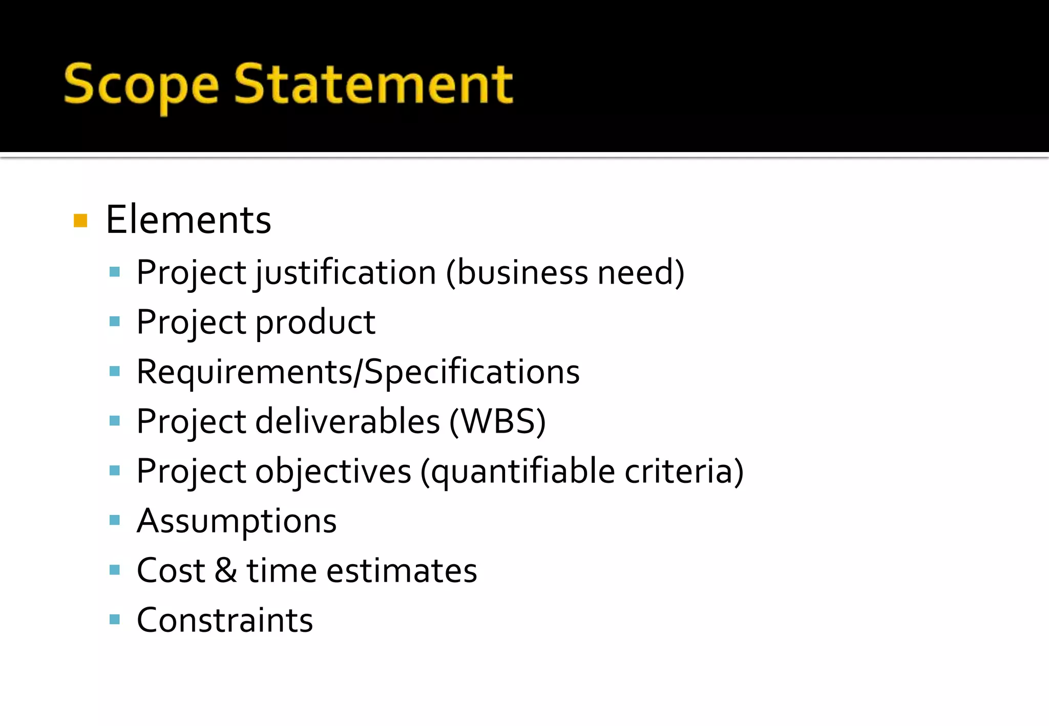 Information Technology Project Management | PPSX
