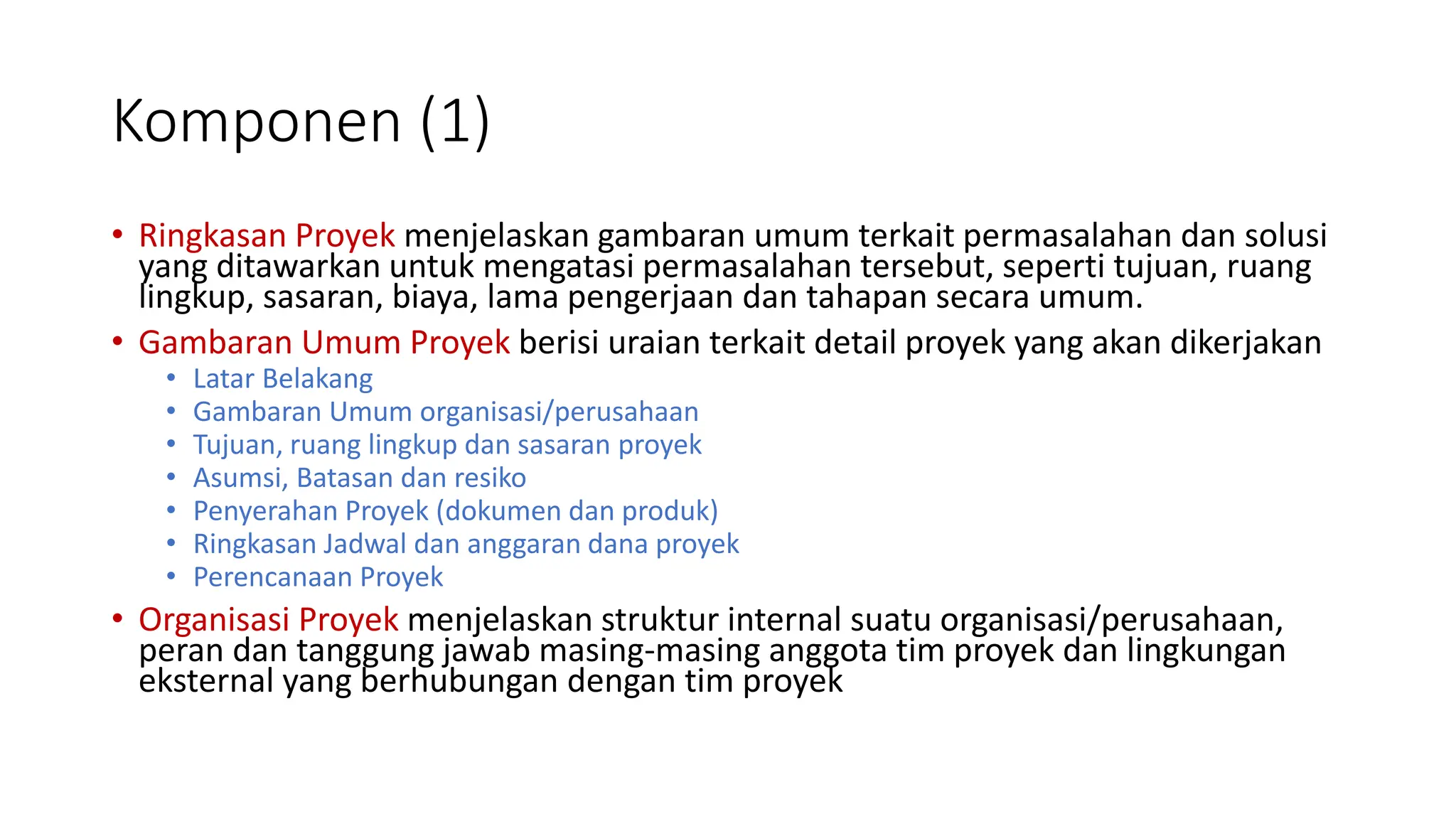 Menyusun Proposal Manajemen Proyek Software | PPTX
