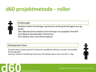 Projektledelse af it-projekter (SCRUM) | PDF