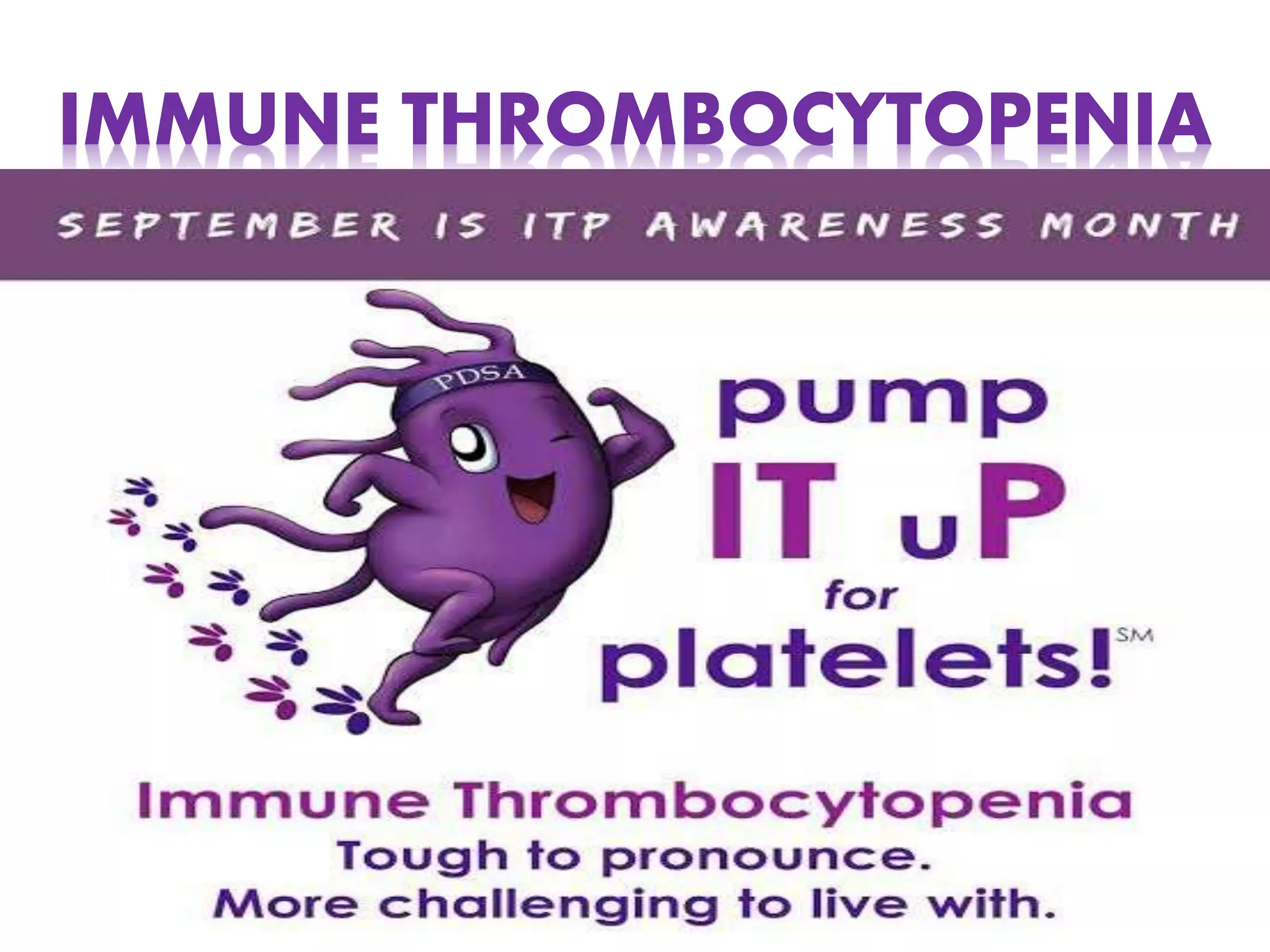 Immune Thrombocytopenia (ITP) | PPTX