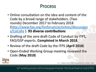 The International Code of Conduct for the Sustainable Uee and ...