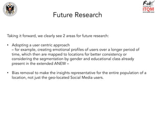 Emotional Profiling of Locations based on Social Media | PDF