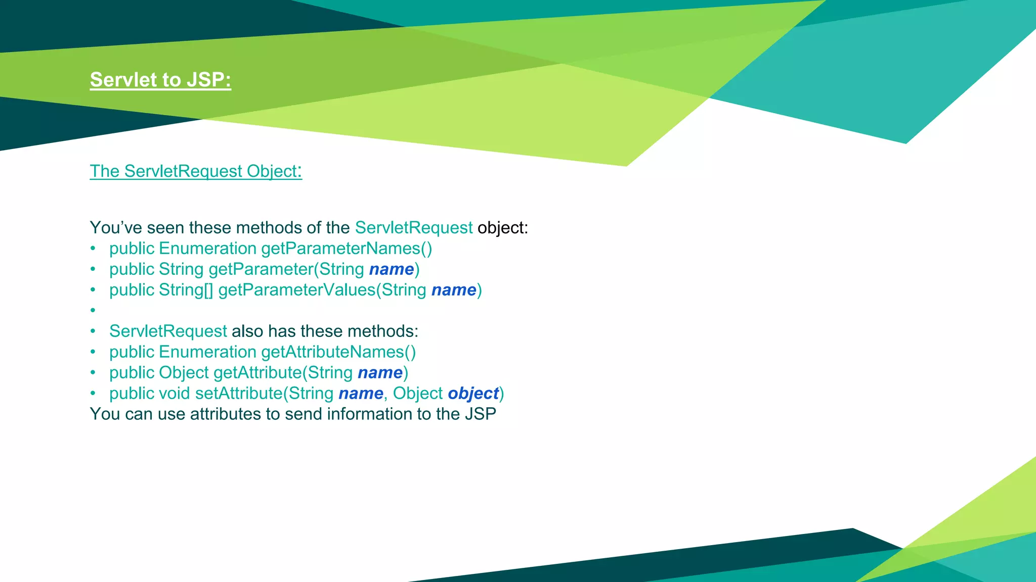 Integrating Servlets and JSP (The MVC Architecture) | PPTX