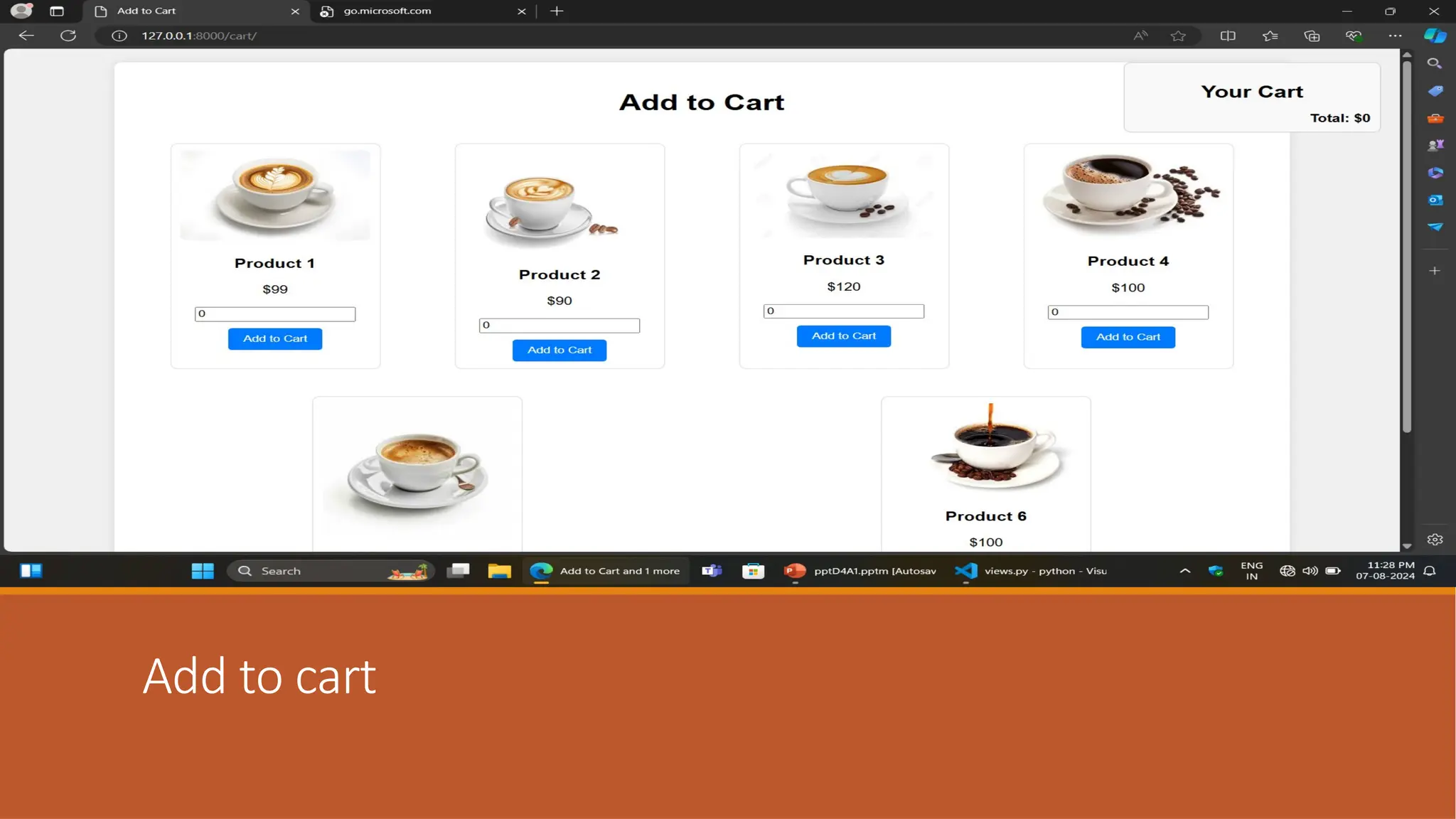 Coffee shop project ppt ,project of internship | PPTX