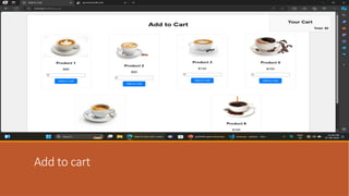 Coffee shop project ppt ,project of internship | PPTX