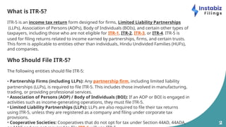Key Steps to Successfully File Your ITR-5 Return | PPTX