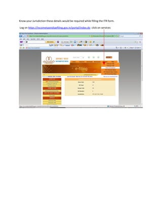 Process to file Income Tax Return (ITR1) on www.itreturnsonline.com