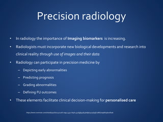 Information Technology and Radiology: challenges and future ...