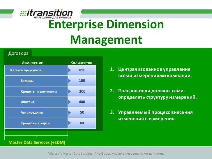 Microsoft Master Data Services - Master Data Management Tool