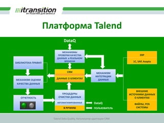 Talend Data Quality - catalyst for CRM deployment | PPTX | Databases | Computer Software and ...