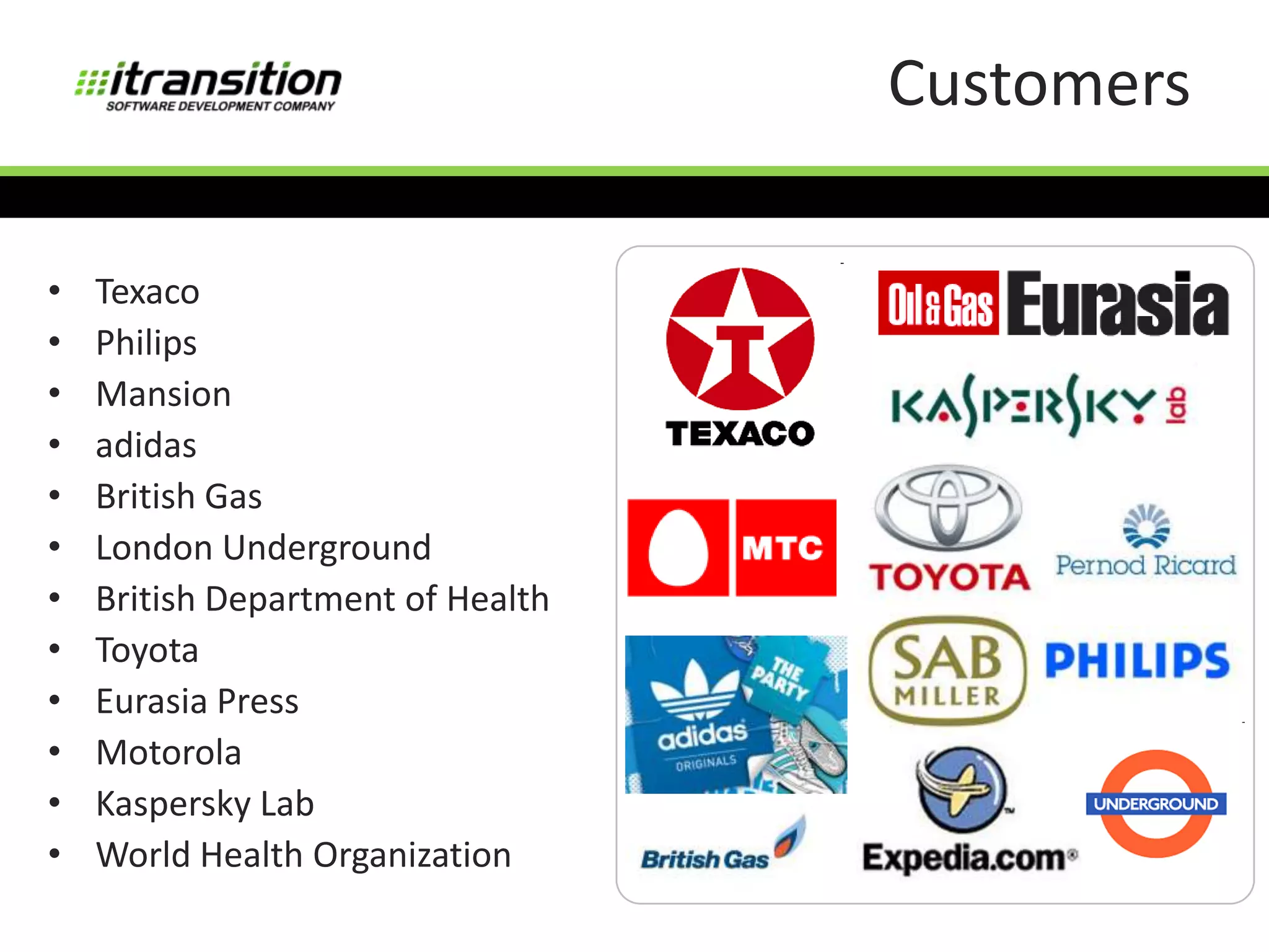 Itransition at a glance 2011 | PPTX
