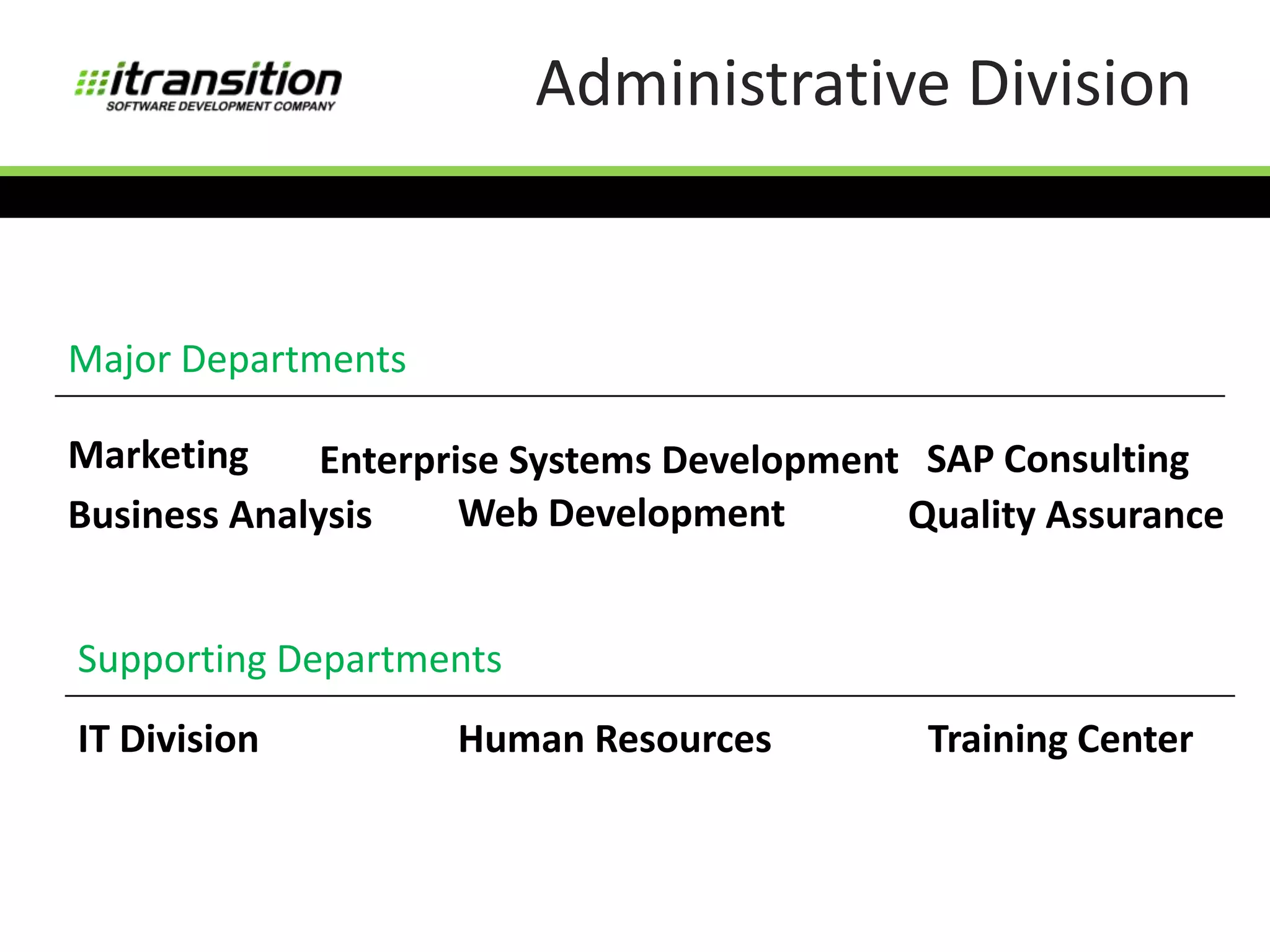 Itransition at a glance 2011 | PPTX