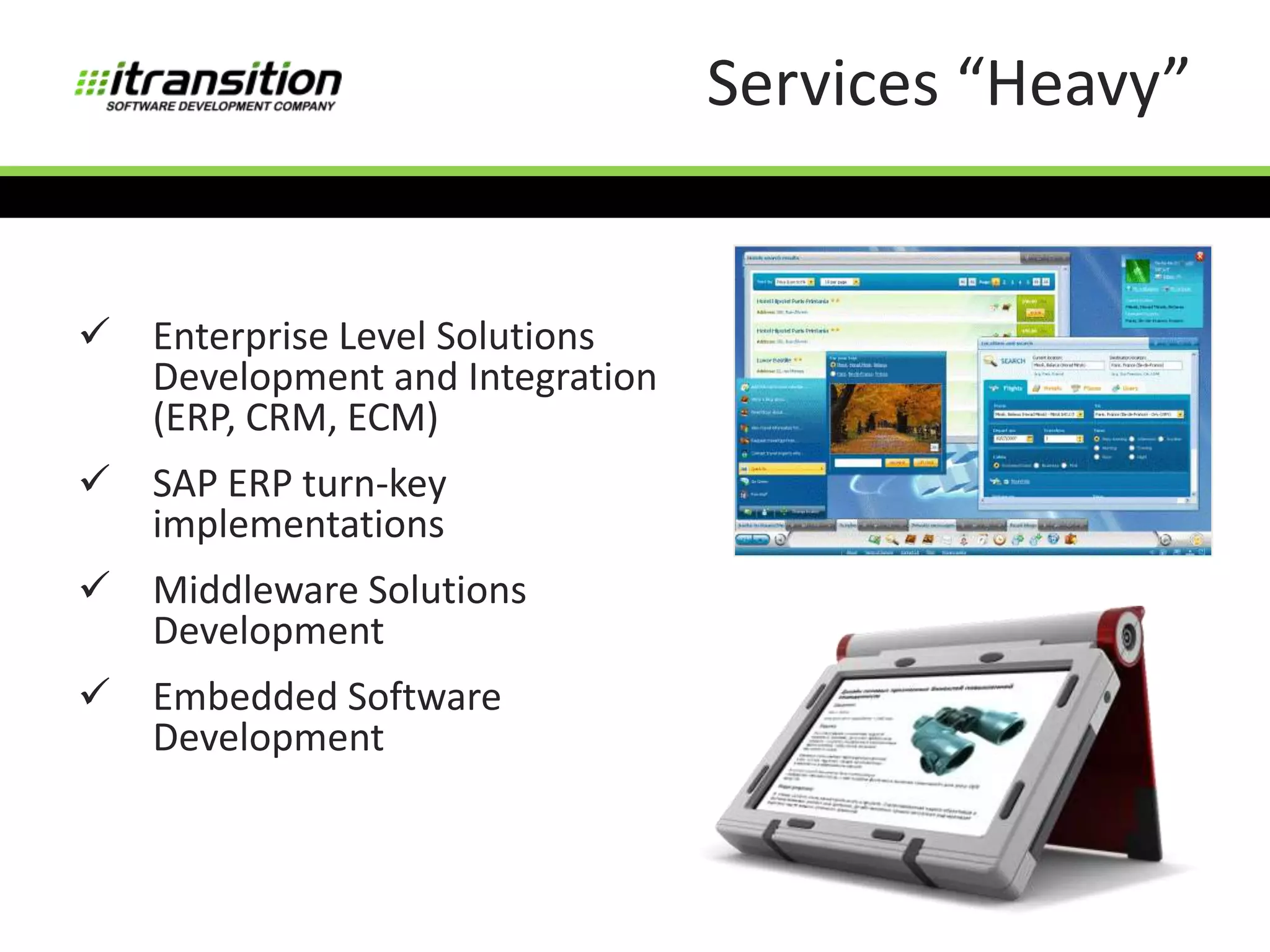 Itransition at a glance 2011 | PPTX