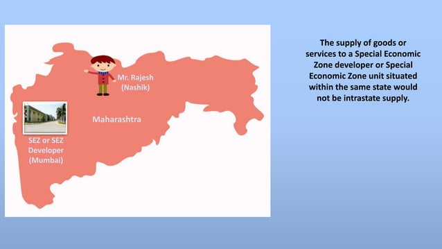 Intrastate and Interstate Supply under GST | PPTX