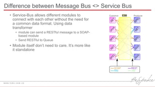 MessageBus vs MessageBus | PPTX