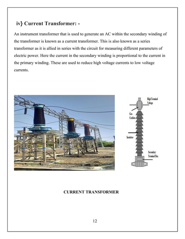 Industrial training report on 220Kv Substation MAHATRANSCO. | PDF