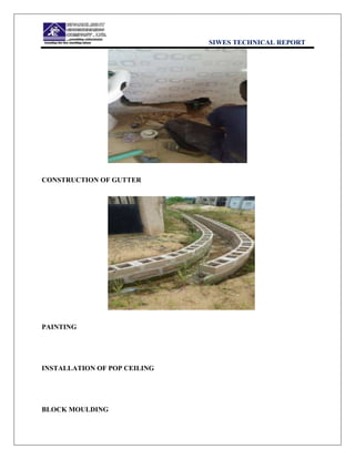 SIWES TECHNICAL REPORT SAMPLE | PDF