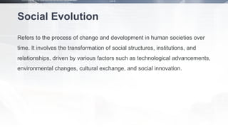 IT_ REPORT_Social Evolution FOR ICT CHUHCHU | PPTX