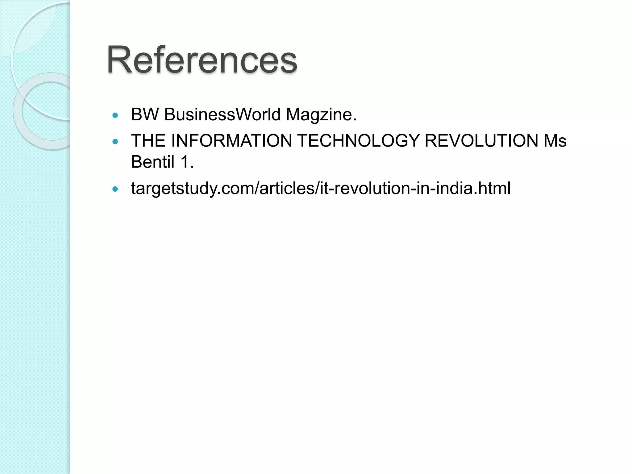 Information Technology revolution | PPTX