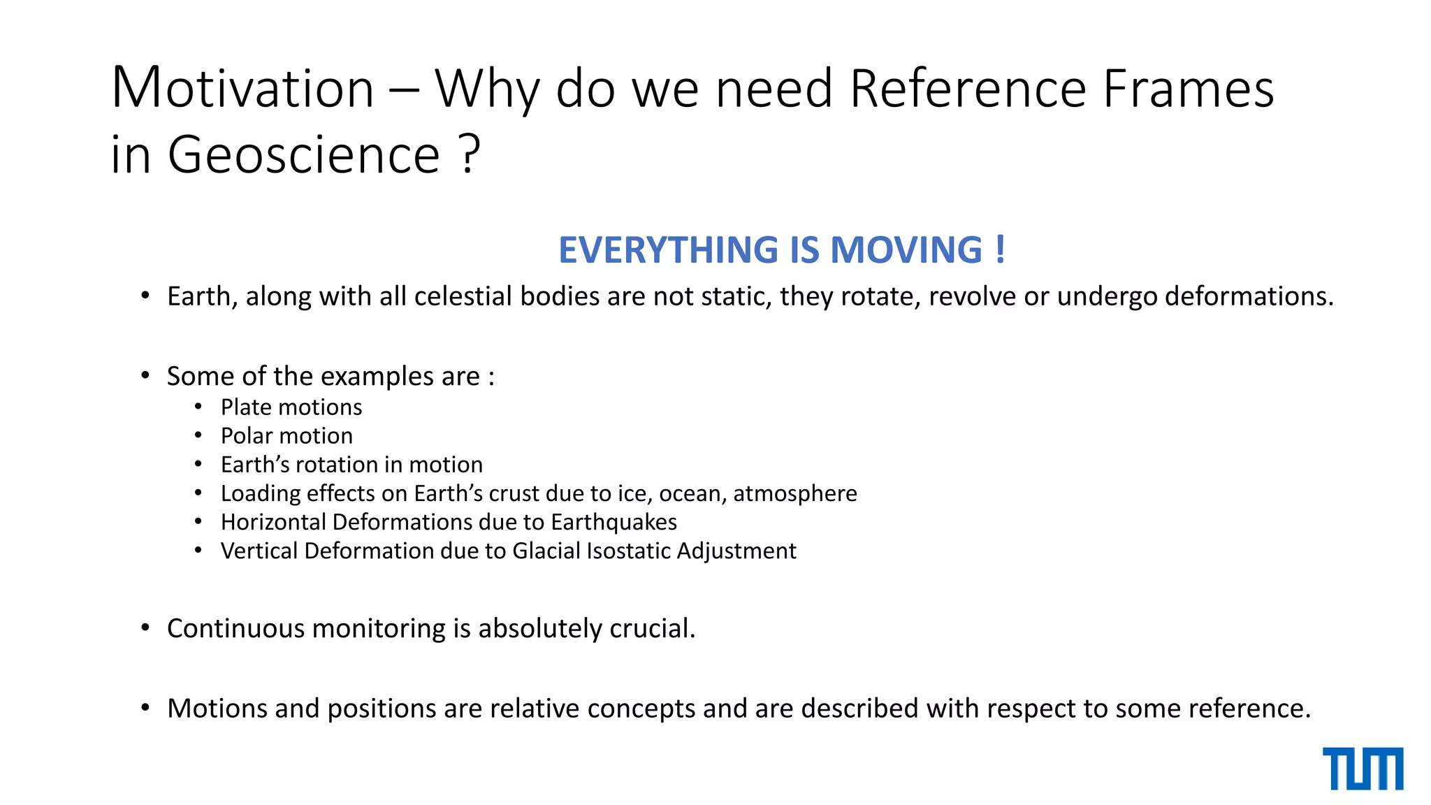International Terrestrial Reference Frame | PPTX