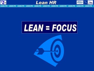 Six Sigma/Lean/TOC HR Strategy | PPT