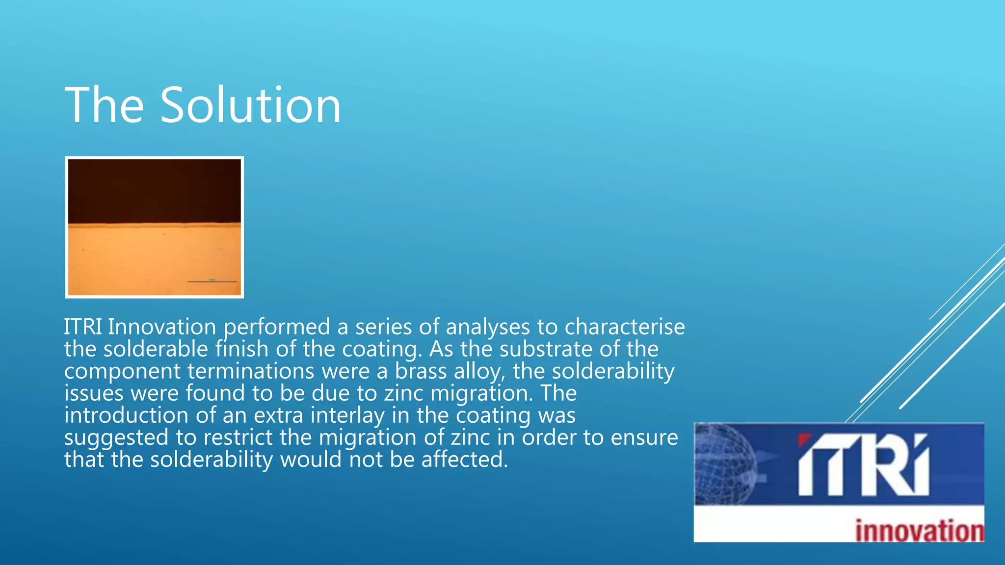 Electronics Solderability Analysis & Testing Case Study from ITRI ...