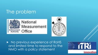 ITRI Innovation RoHS Compliance case study | PPTX