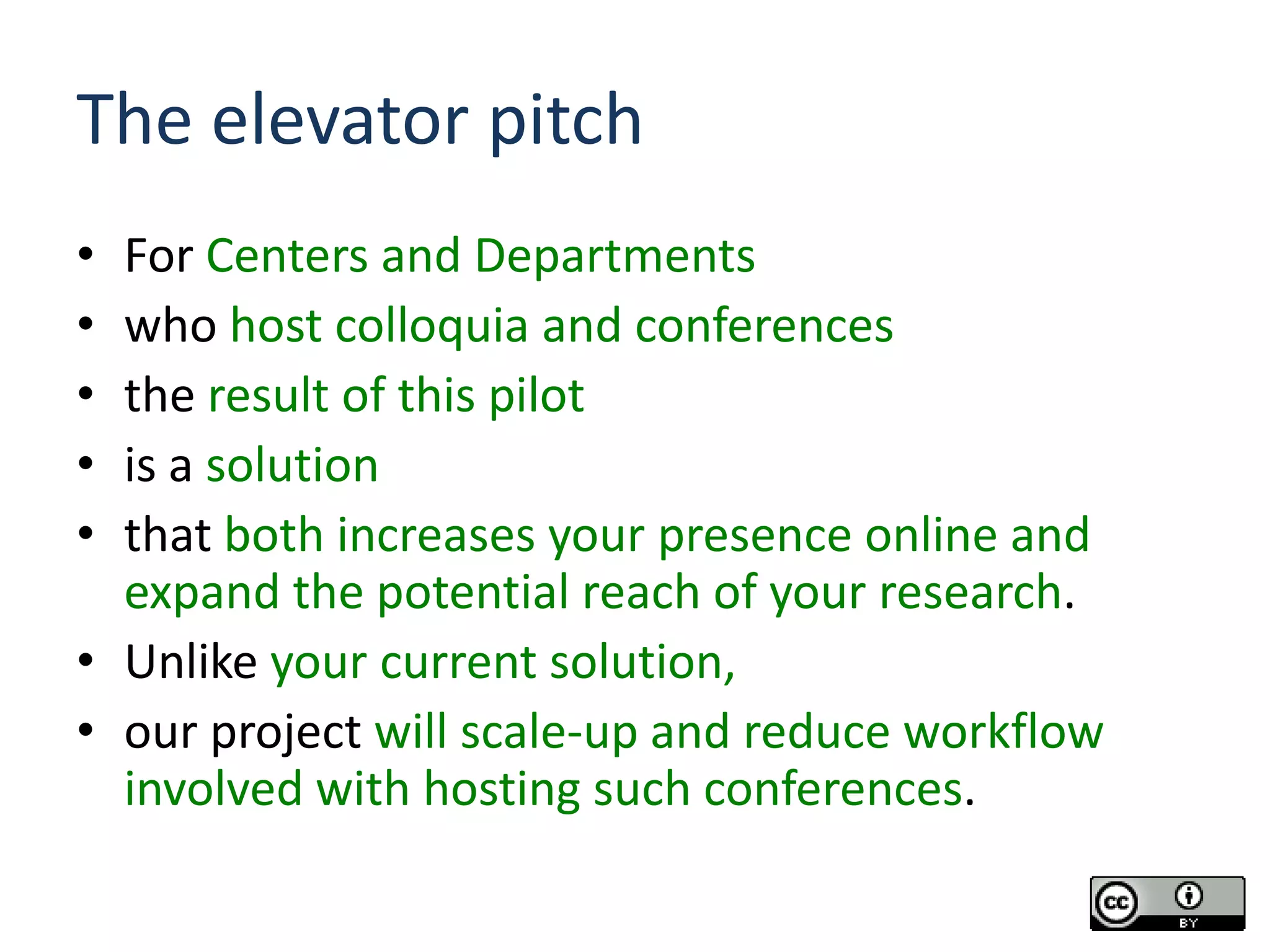 It roadmap inception deck | PPT
