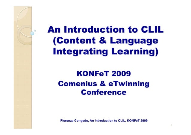 An Introduction To CLIL | PPT