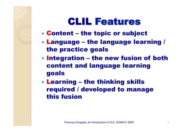 An Introduction To CLIL | PPT