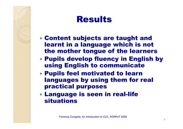 An Introduction To CLIL | PPT