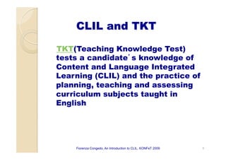 An Introduction To CLIL | PDF
