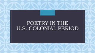 Itroduction to philippine poetry | PPTX