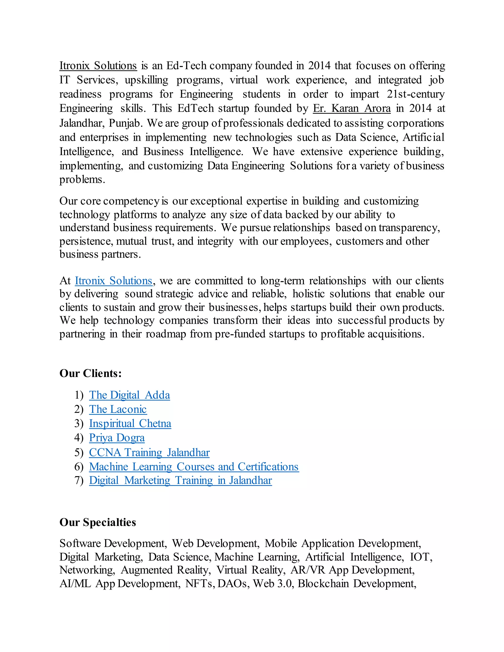 Itronix Solutions Article.docx