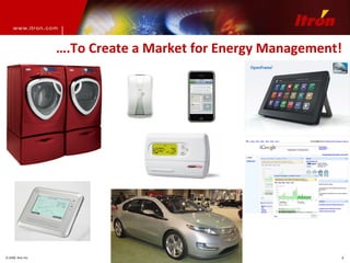 G.E.T. Smart - Smart Grid: Itron Presentation | PPT