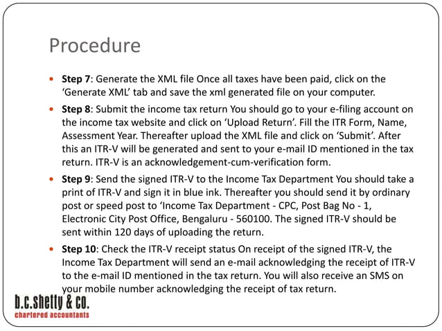 ITR salary filing | PPTX | Personal Taxes | Personal Finance