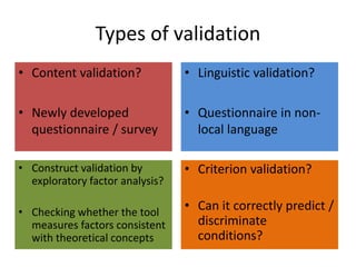 Itr validation 2 | PPT