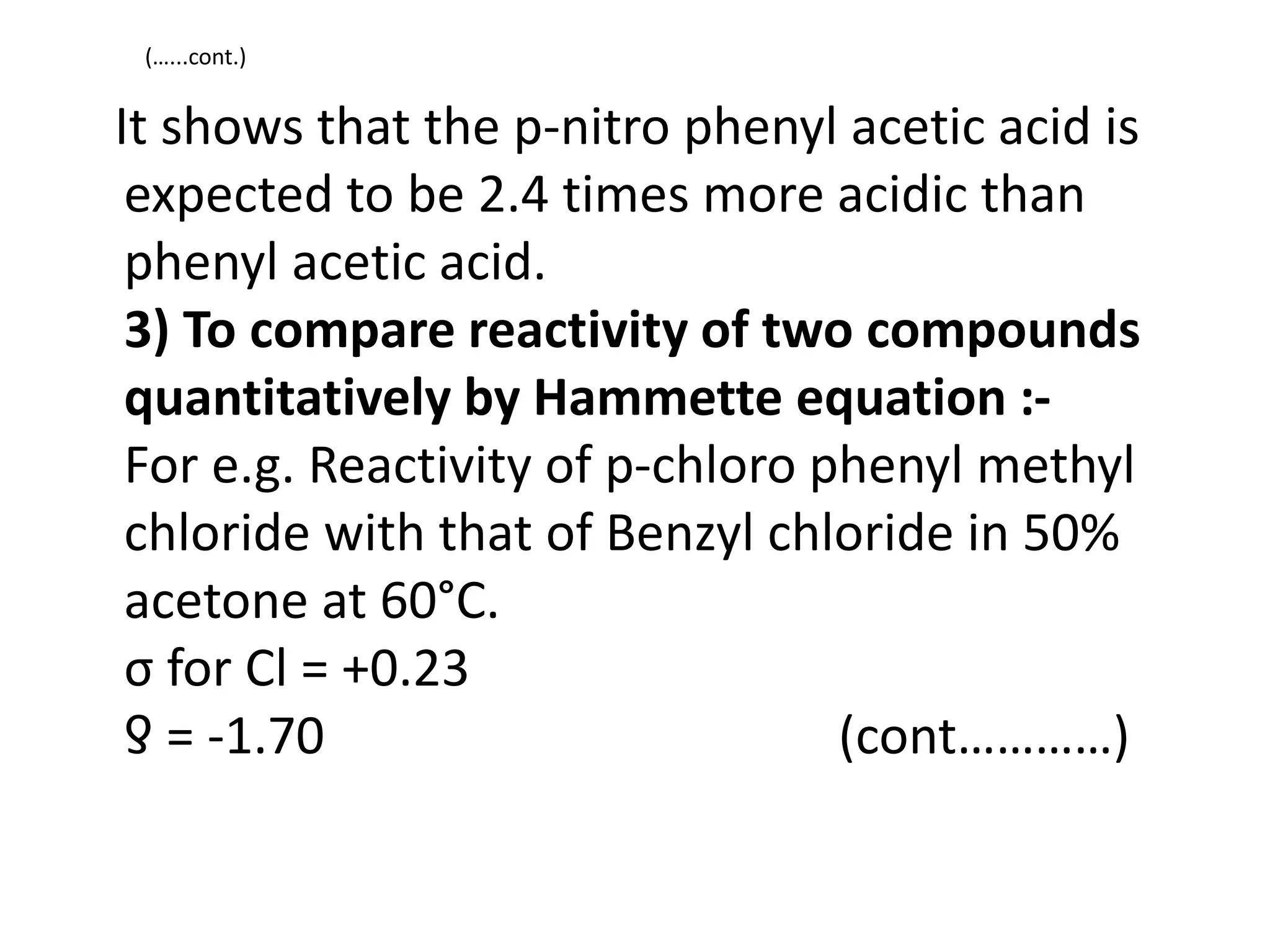 Hammete Equation | PPTX