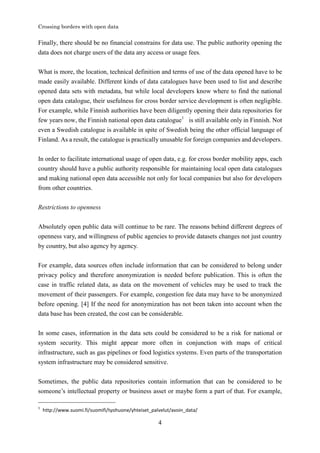 Crossing borders with open data | PDF