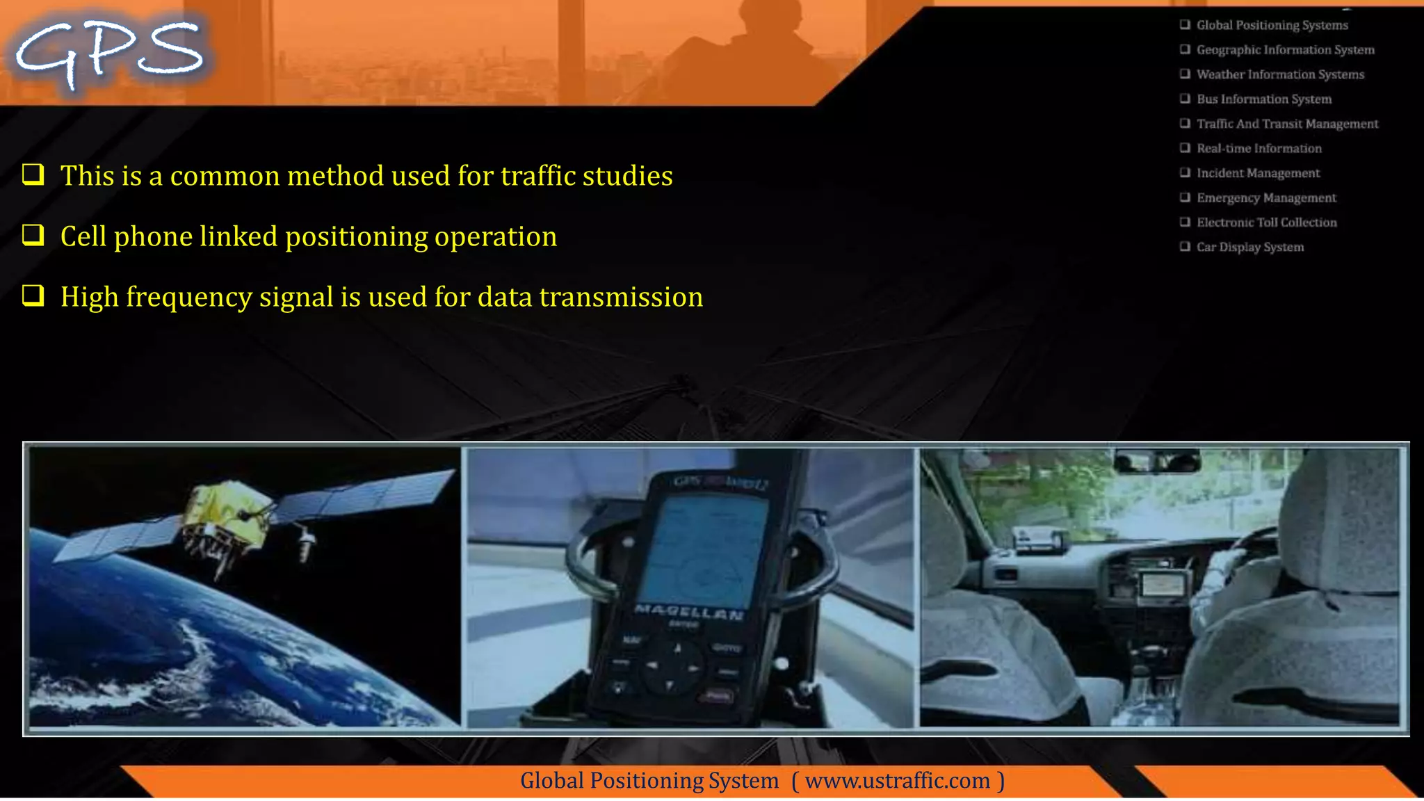 INFRASTRUCTURE FOR SMART CITIES_MOD 3_Intelligent transport systems | PPT