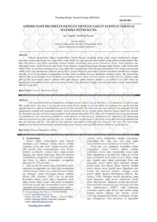 OPTIMASI BROMELIN | PDF